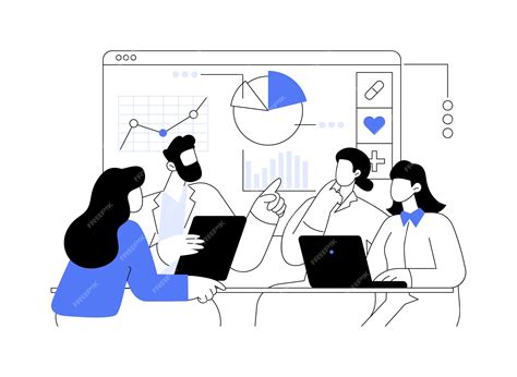 Premium Vector Healthcare Big Data Abstract Concept Vector