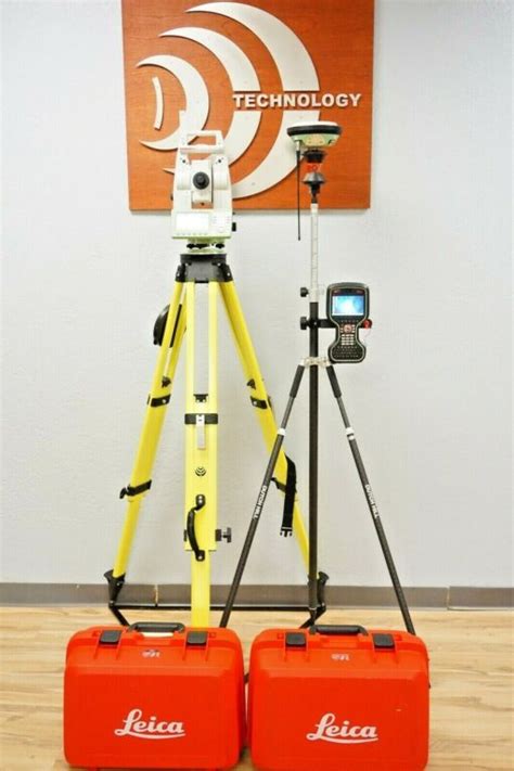 Leica Ts16 I 5″ R500 Robotic Total Station Cs20 Captivate Gs14 Gps Rover Dh Technology