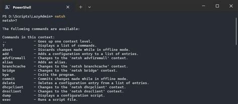 Netsh Ultimate Guide With Examples — Lazyadmin