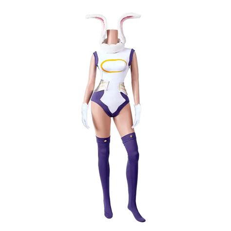 My Hero Academia Rabbit Hero Mirko Cosplay Sexy Jumpsuit Costume Anime