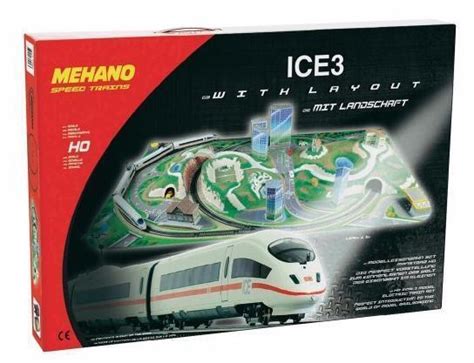 MEHANO Железная дорога "Сапсан T737 Ice 3", с ландшафтом - купить с ...
