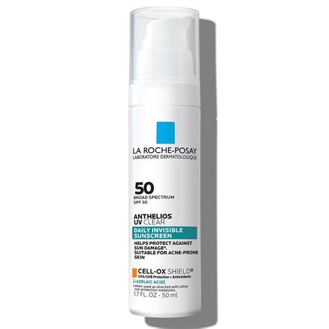 Anthelios Uv Clear Sunscreen Spf 50 La Roche Posay
