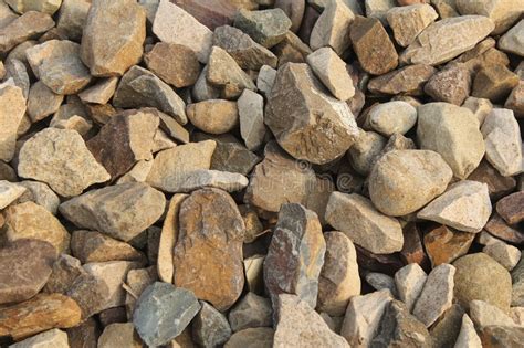 Crushed Stone Aggregate Texture Versatile Gravel For Construction