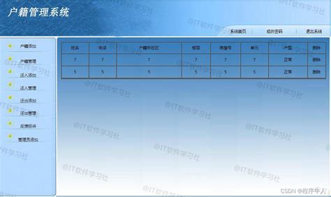 含论文基于java的户籍信息管理系统【数据库设计、源码、开题报告】户籍信息数据库 Csdn博客