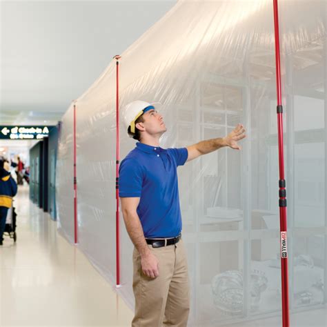 Zipwall® 20 2 Pack Zipwall Dust Barrier System