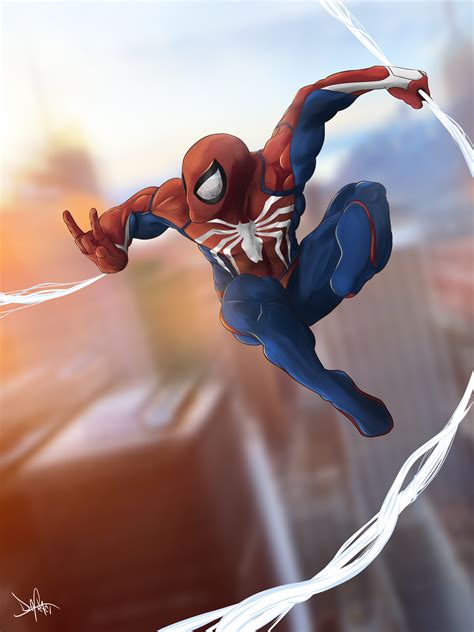 Spider Man [insomniac] By Defract On Deviantart