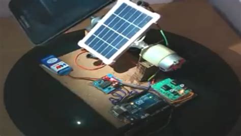 Single Axis Solar Tracking Device Based On Arduino By Sonam Sr Robotics
