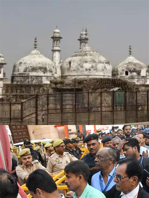 Asi Team Enters Gyanvapi Mosque To Carry Out Scientific Survey Times Of India