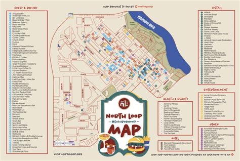 New Brochures Help You Map Out North Loop Highlights North Loop Neighborhood Association