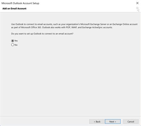 How To Setup Pop3 Email Accounts In Microsoft Outlook 2016