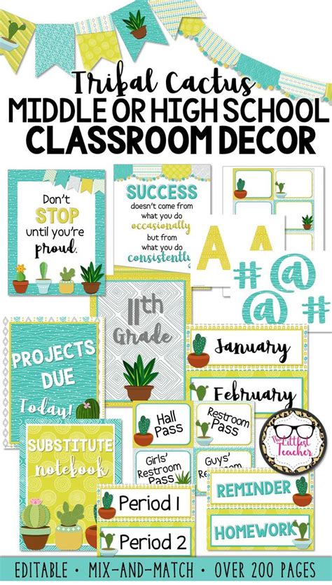 High School Classroom Decorating Ideas Pinterest