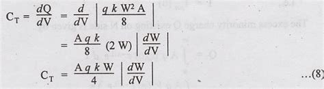 Transition Or Space Charge Or Depletion Capacitance Derivation