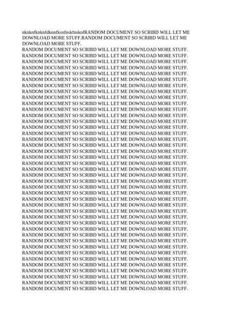 Random Document 3 Pdf