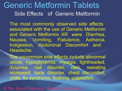 Generic Metformin Tablets For Treatment Of Type 2 Diabetes Non Insulin
