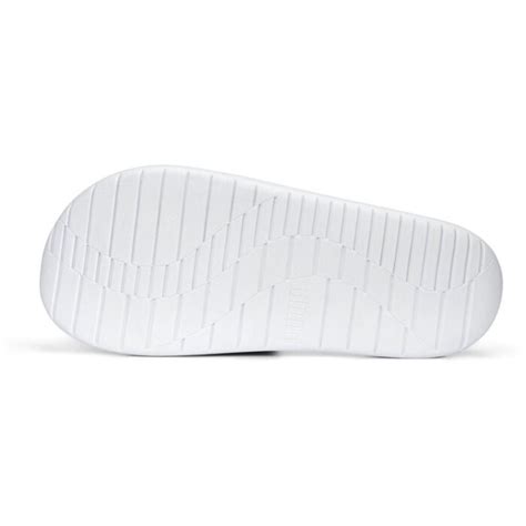 Puma Softride Slide Massage Mens Slides White