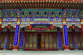 鞍山玉佛寺三洲感应殿 商业授权 红动网
