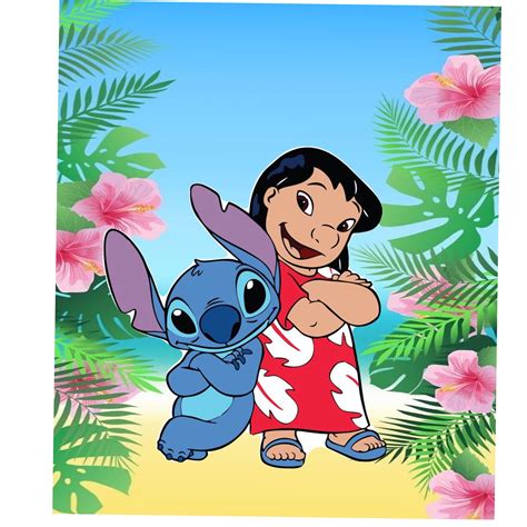 Lilo Y Stitch Dibujo Color