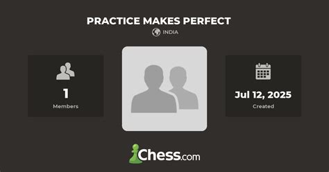Practice Makes Perfect Chess Club