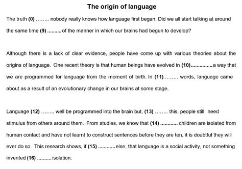 C1 Advanced Guide Reading And Use Of English Open Cloze