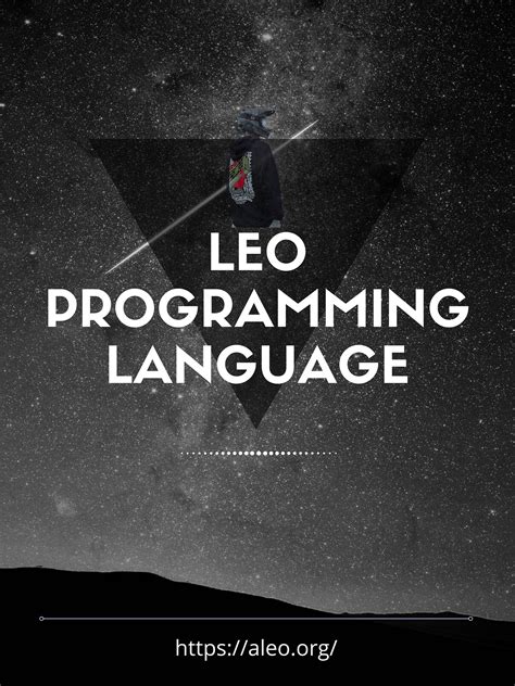 Allow Me To Present The Leo Programming Language By Insult0 Oct 2023 Medium