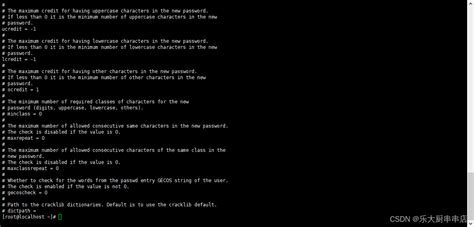 Linux操作系统安全加固指导公司系统linux采用libpam Pwquality包进行安全密码策略加固要求密码长度至少为10 Csdn博客