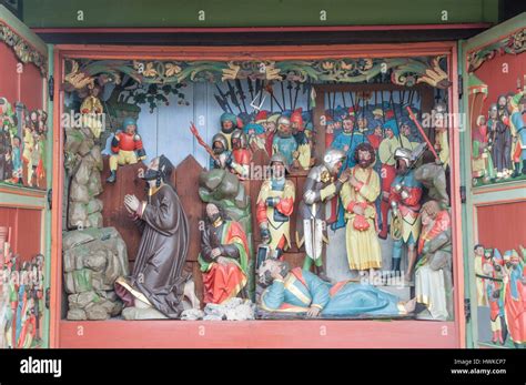 Biblical Story Murrhardt Church Of Saint Walterich Rems Valley Rems Murr Region Baden