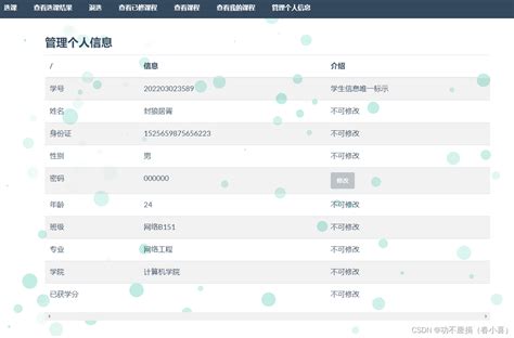 附源码 计算机毕业设计基于ssm的学生网络教务管理系统ssm高校教务管理系统源码 Csdn博客