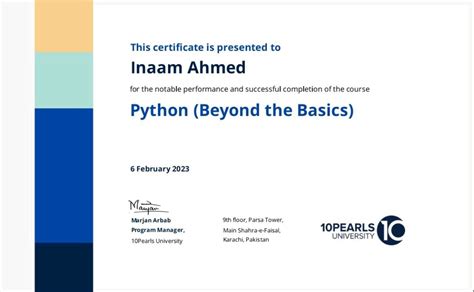 Inaam Ahmed On Linkedin 10pearls 10pearlspakistan 10pearlsuniversity