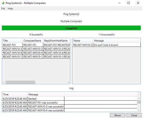 Ping Systems Recast Docs