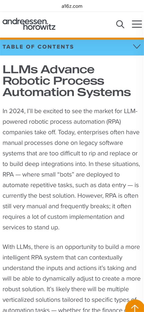 Sudeshna Mukhopadhyay On Linkedin A16z Ai Automation Businessanalytics