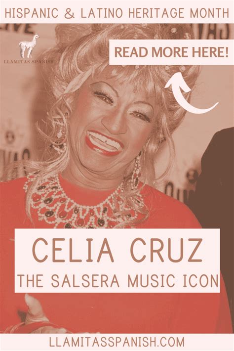 Get To Know Celia Cruz Queen Of Salsa Llamitas
