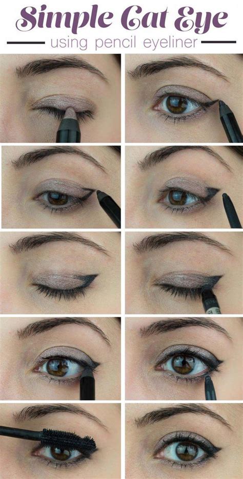 How To Apply Pencil Eyeliner Step By Step Pictures