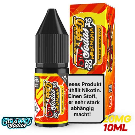 Mezz Mania 10ml Nicsalt Liquid By Strapped Jetzt Kaufen