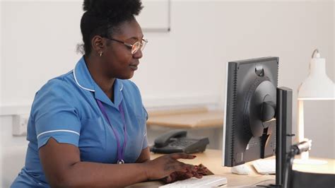 7 700 Nurse On Computer Stock Videos And Royalty Free Footage Istock
