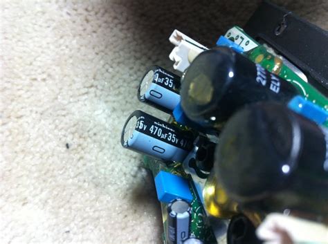 Bose SoundDock Series II Internals Amplifier Board Capacitors What S Inside