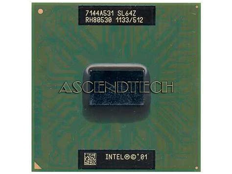 SL64Z H PBGA479 PPGA478 Intel Mobile Pentium Iii M 1 113GHz Cpu
