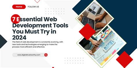 7 Essential Web Development Tools You Must Try In 2024 Media Agency
