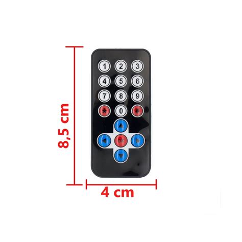 Controle Remoto Infravermelho Ir Para Arduino Eletro Parts