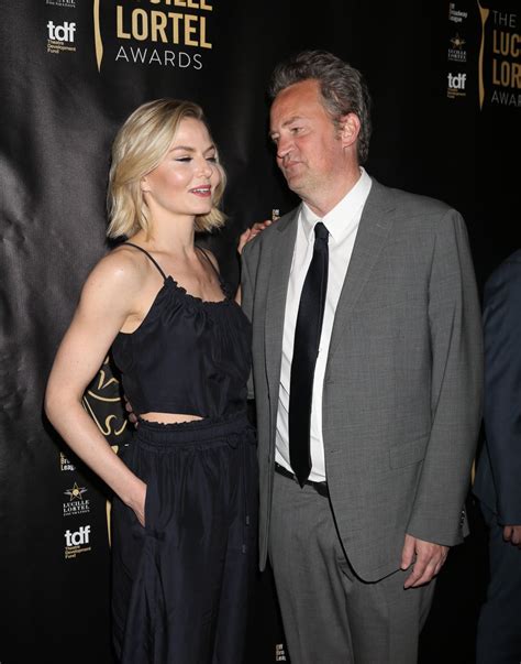 Jennifer Morrison And Matthew Perry Lucille Lortel Awards In New York