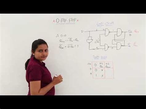Introduction To D Flip Flop Video Lecture Analog And Digital Electronics Electrical