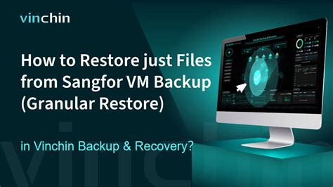 How To Use Granular Restore To Quickly Extract Files From Sangfor Vm Backup Vinchin Backup