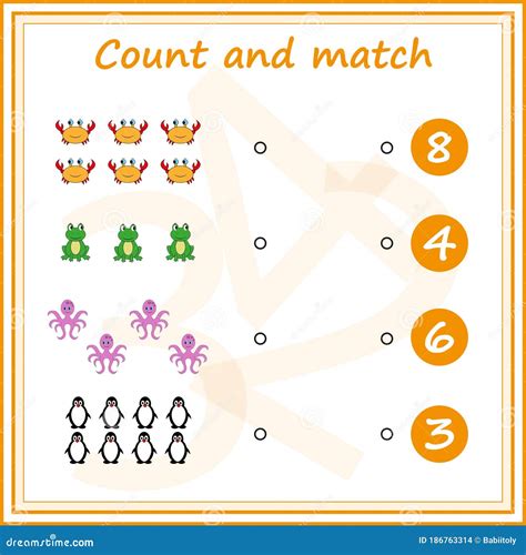 Worksheet Mathematical Puzzle Game Learning Mathematics Tasks For Addition For Preschool