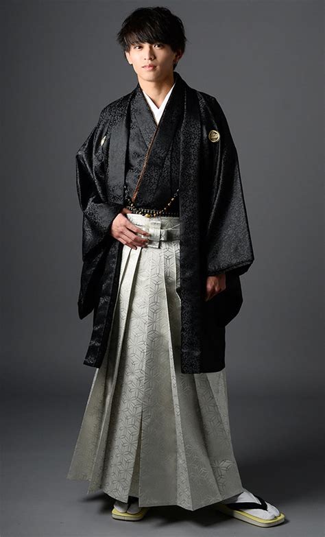 【袴 男 成人式】 成人式 袴 レンタル 男 卒業式 袴 レンタル 男 袴 男 成人式 袴 レンタル メンズ はかま 20歳【化繊】【キュプラ×金属糸】【紋付】【羽織着物】【デザイン男袴