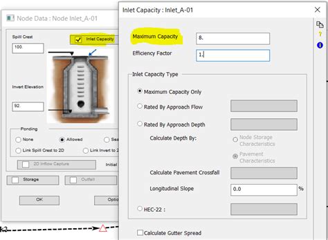 Node Overflowing Surface Flooding And Overlandstreet Flow In 1d Xpswmm Modeling Rashmscom