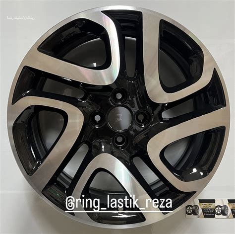 رینگ رنو کپچر سایز17 رینگ و لاستیک رضا