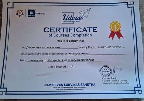 Daniya Shaikh On Linkedin Im Happy To Share My Completion Of Web