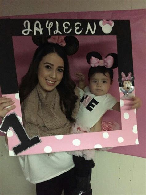 Minnie Mouse Giant Frame Minnie Mouse Birthday Cakes Minnie Mouse 1st Birthday Minnie