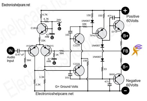 Driver Transistor Amplifier Circuit Electronics Help Care Electronic Circuit Design Circuit