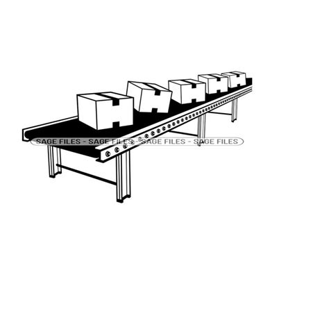 Conveyor Belt 2 Svg Roller Conveyor Svg Assembly Line Svg Inspire Uplift