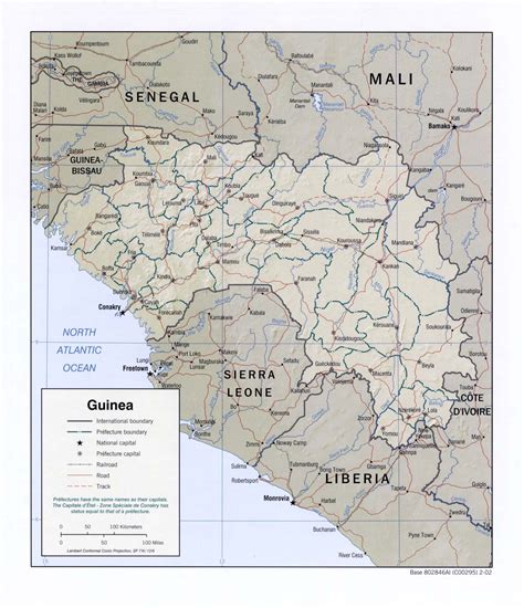 Maps Of Guinea Map Library Maps Of The World